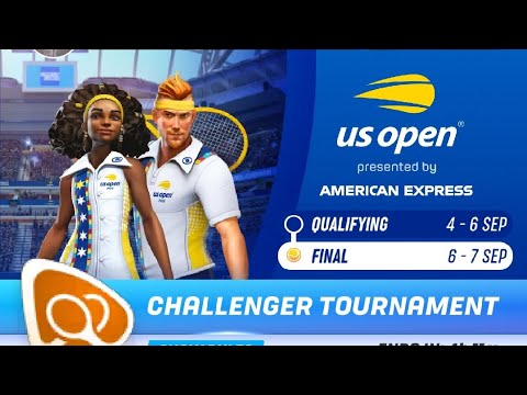 Tennis Clash - Us open second tournament FINAL ROUND Challenger level 🥰 ...