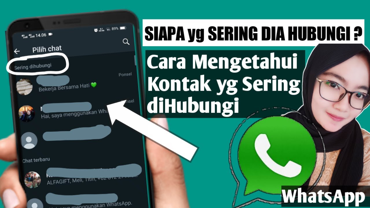 CARA MENGETAHUI KONTAK WhatsApp yang SERING DIHUBUNGI Tanpa Aplikasi | cek Siapa yg sering ...