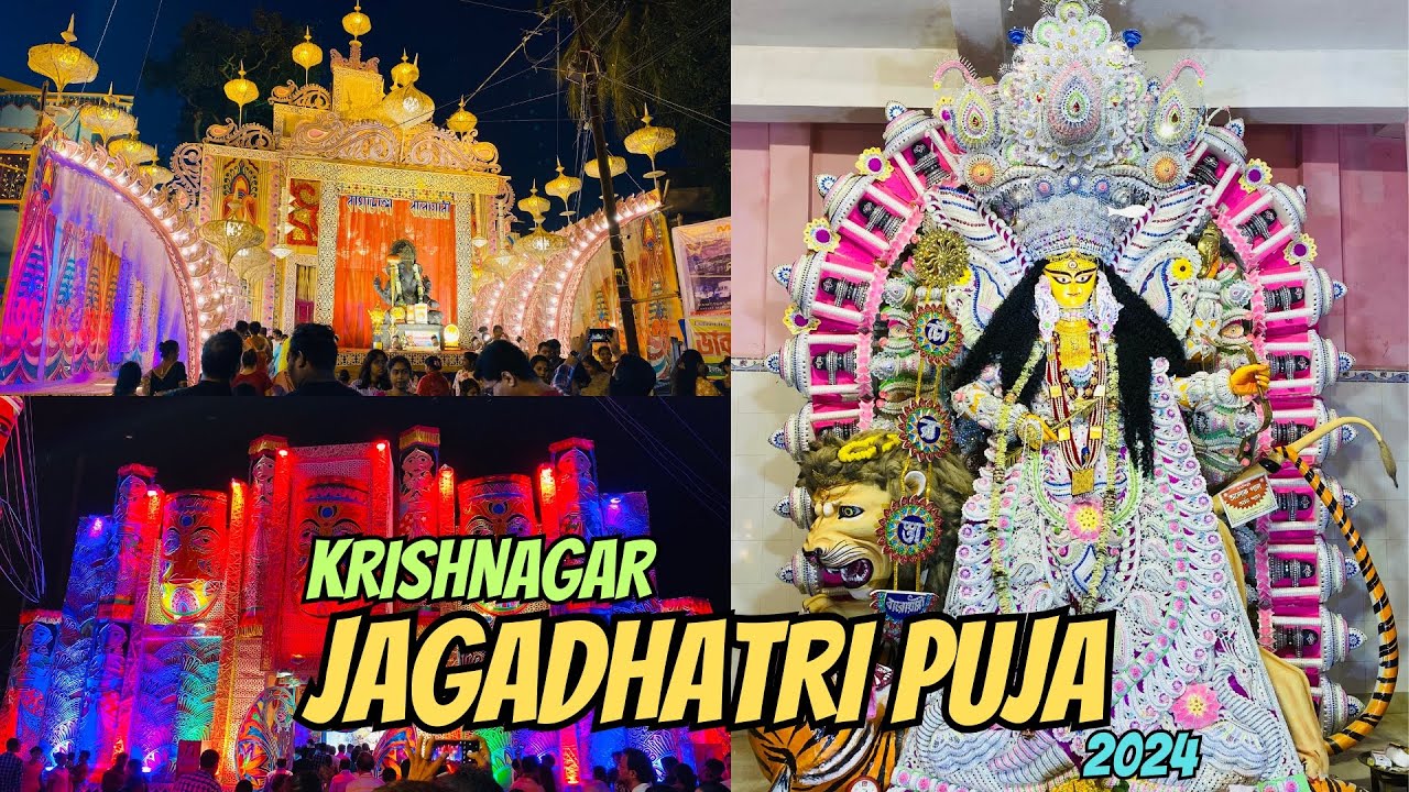 Jagadhatri Puja 2024 - Krishnagar Jagadhatri Puja - সেরার সেরা জগধাত্রী ...