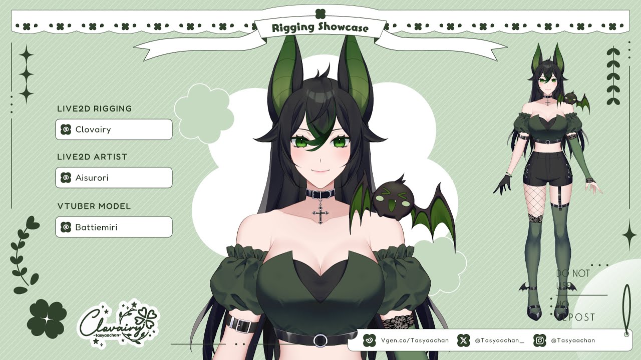 Battiemiri - Live2D Standard Tier Rigging Showcase by Clovairy - YouTube