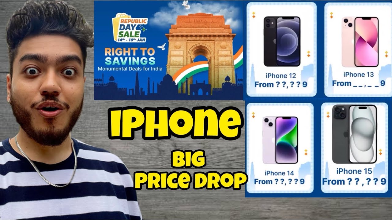 Sale Announced🚨 iPhone 15,14,13,12 All iPhone crazy price drop in ...