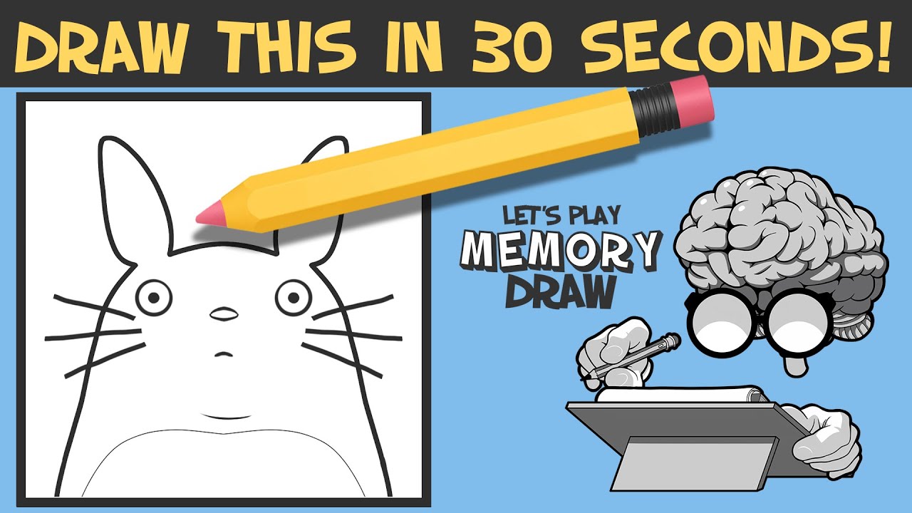 Draw From Memory: Crazy 30-Second Youtube-Top Game! | Let's Play Memory ...
