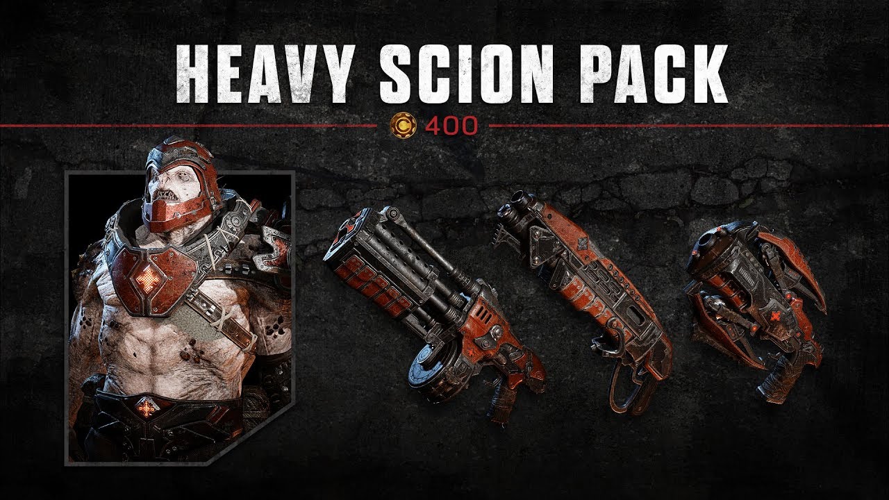Gears of War 4 "Heavy Scion" Gameplay [4K] - YouTube