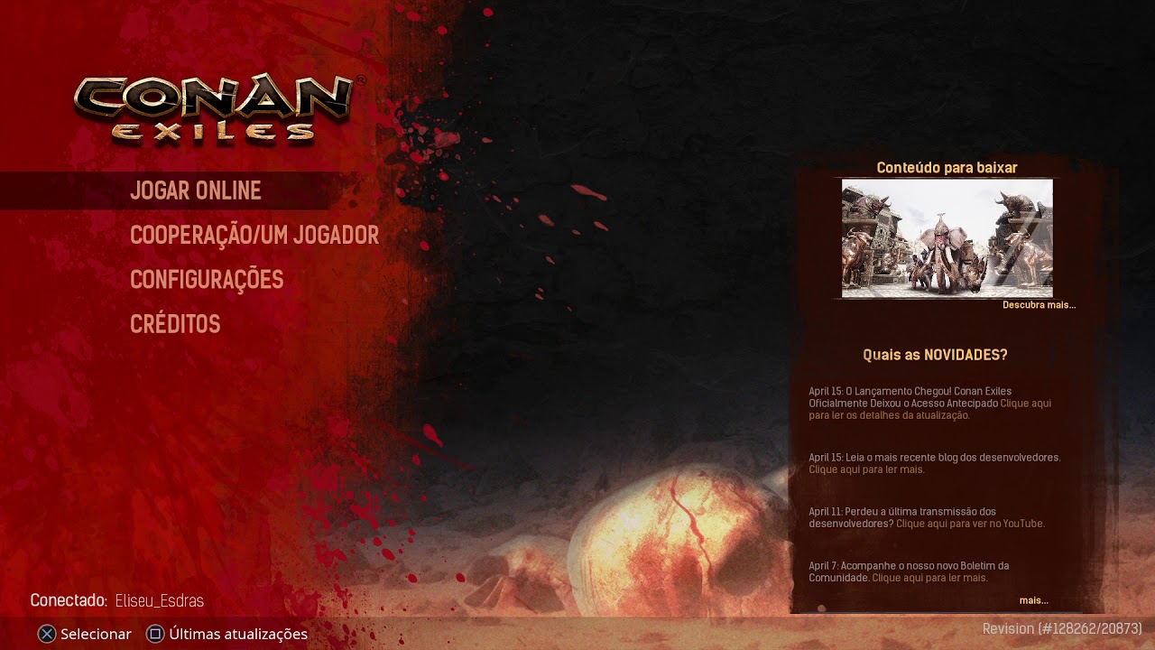 Conan Exiles Main menu theme - YouTube