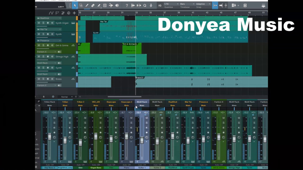 Donyea-Music Production Clip 13 - YouTube