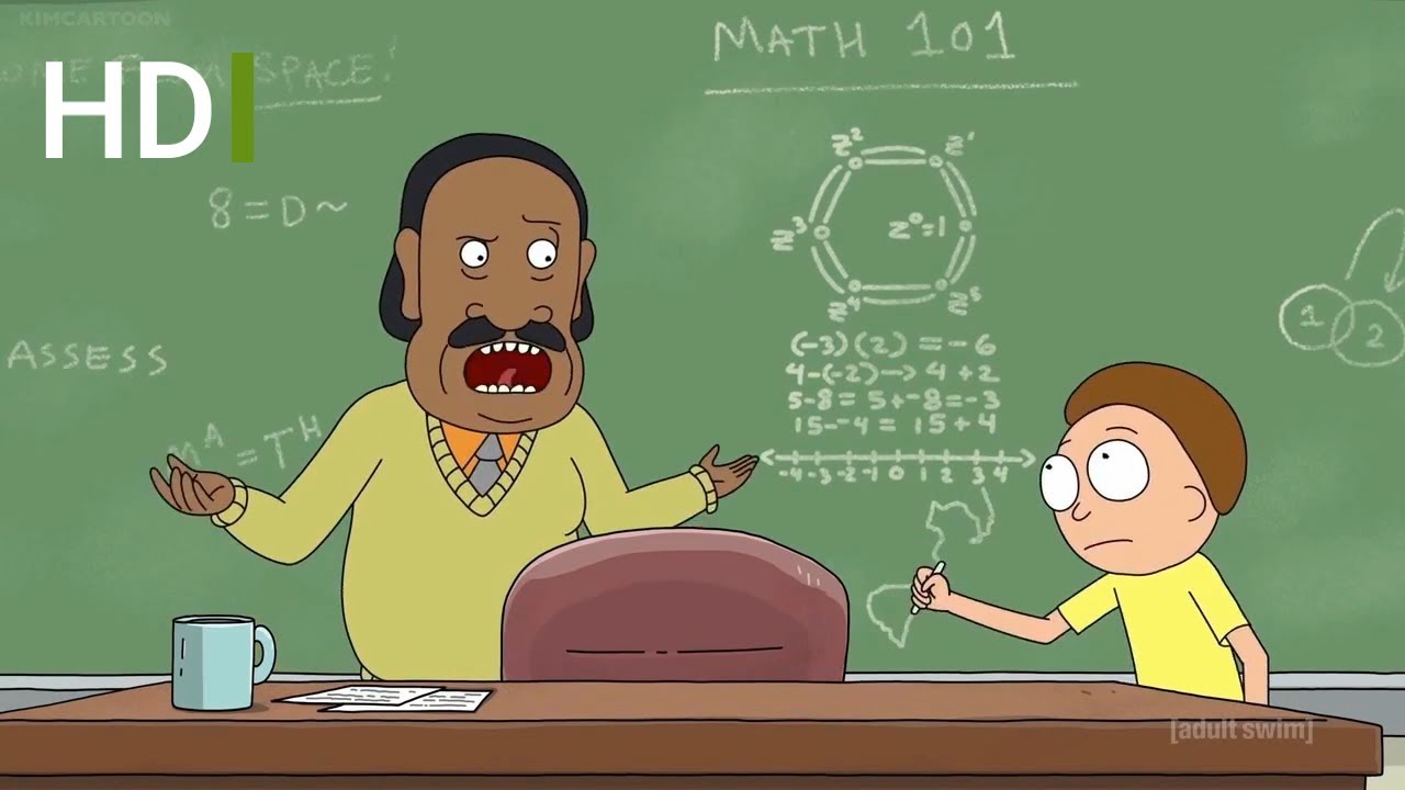 Morty Zero In Math but A in Confidence Season 4 Episod1 (Rick and Morty ...