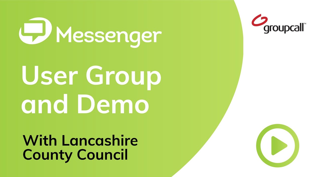 Groupcall Messenger User Group/Demo - With Lancashire Education Digital ...