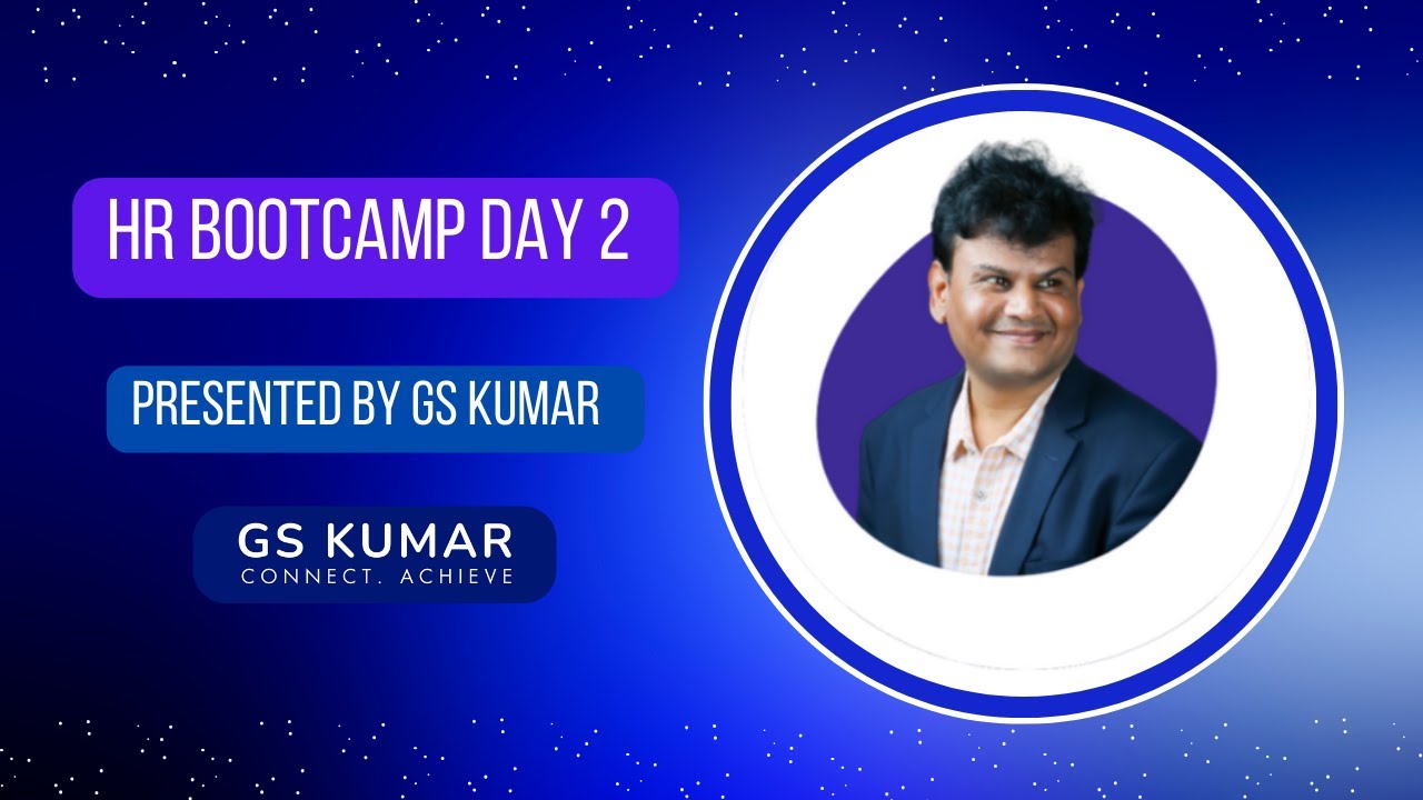 GS Kumar | I AM A RECRUITER | How to write a Job Description 2024 ...