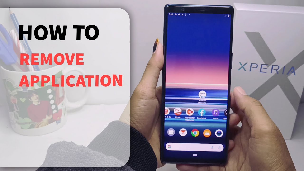 How To Delete Apps In Sony Xperia | How To Uninstall Apps On Xperia Phone - YouTube