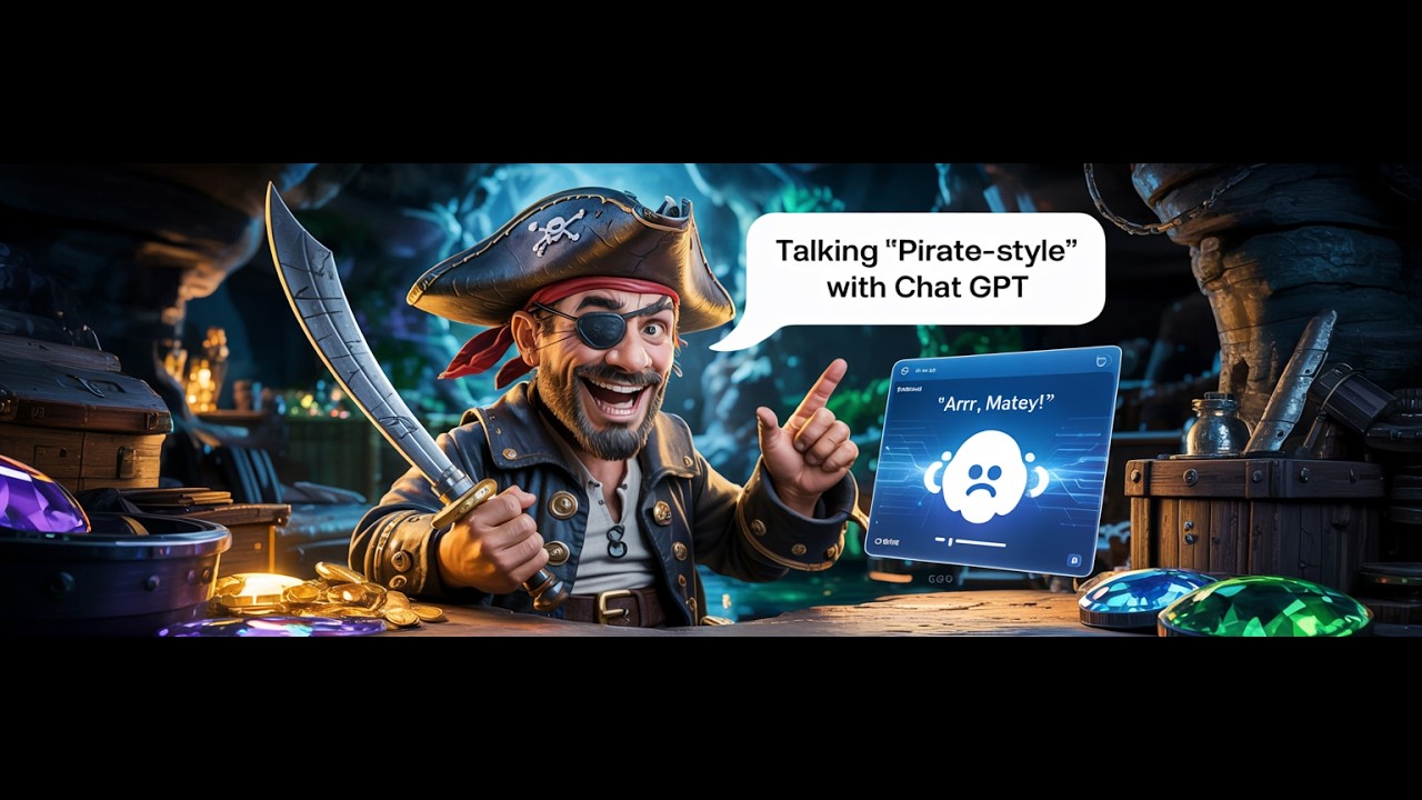 Advanced Voice From ChatGPT- Switching Voices- The Pirate Voice Test ...