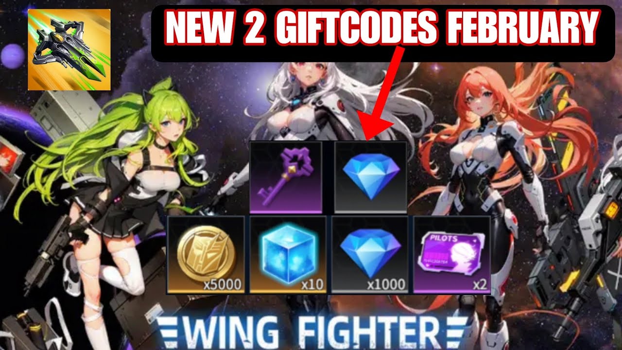 Wing Fighter & 2 New Giftcodes February 🎁🎁 - 2 New Code Wing Fighter February'25 - YouTube