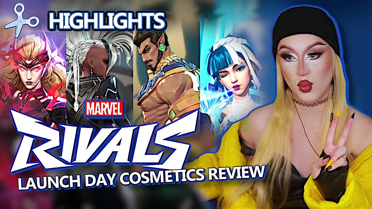 Marvel Rivals - Launch Day Cosmetics Review - YouTube