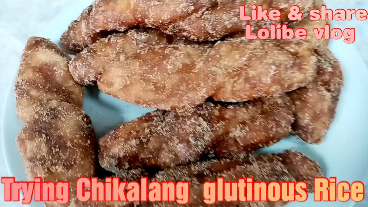#Try Gumawa ng chikalang #glutenous Rice powder #trying shikalang ...
