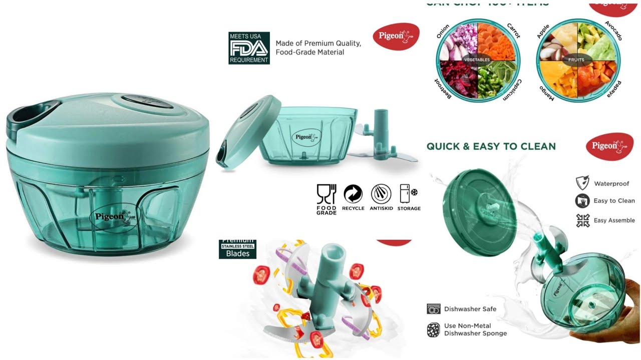 Unboxing & Review: Pigeon Handy Mini Chopper by Stovekraft Limited ...