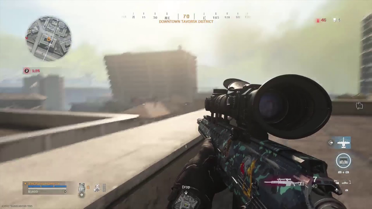 Call of Duty Warzone PS4 PRO gameplay - YouTube