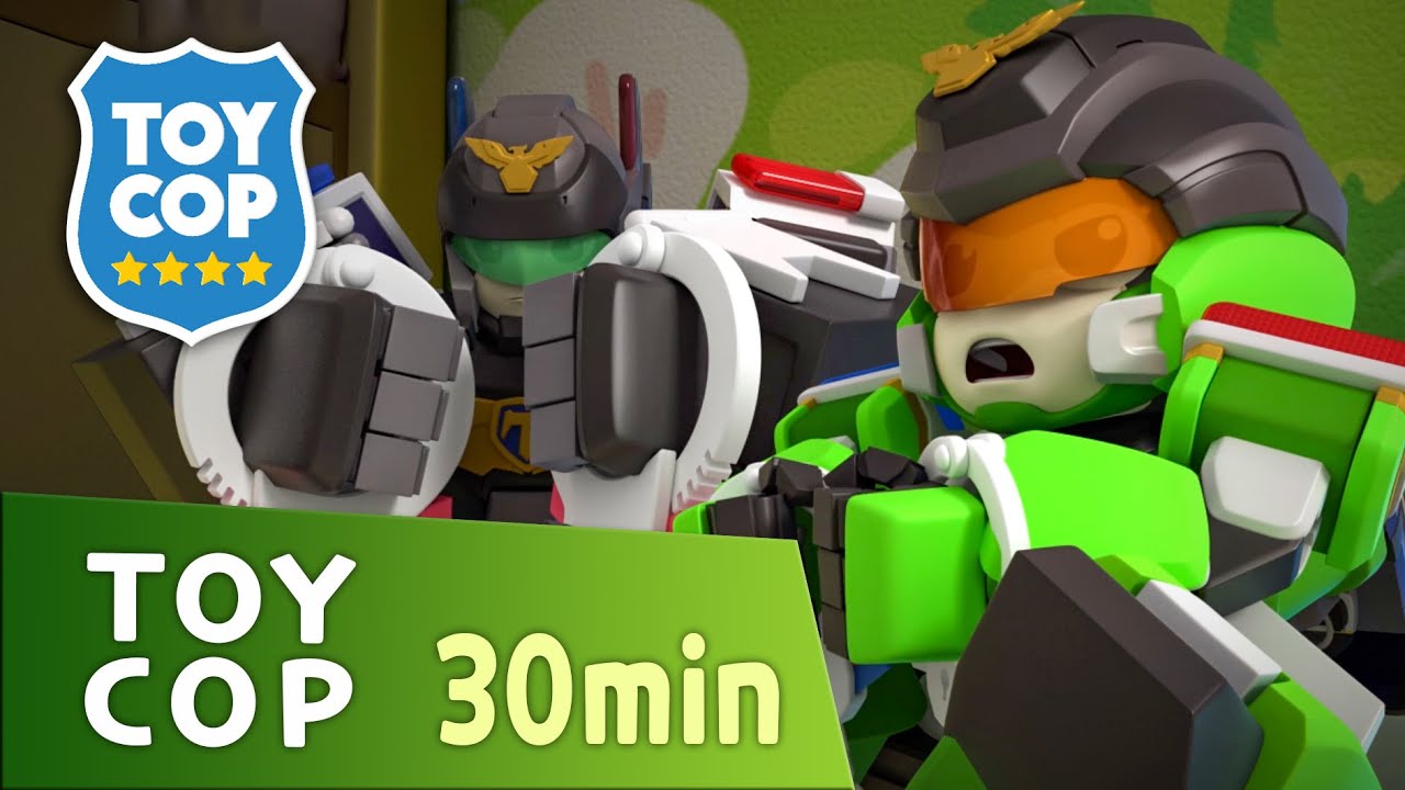 [TOYCOP] Funny episode 25 l 30min Play l TOYCOP - YouTube