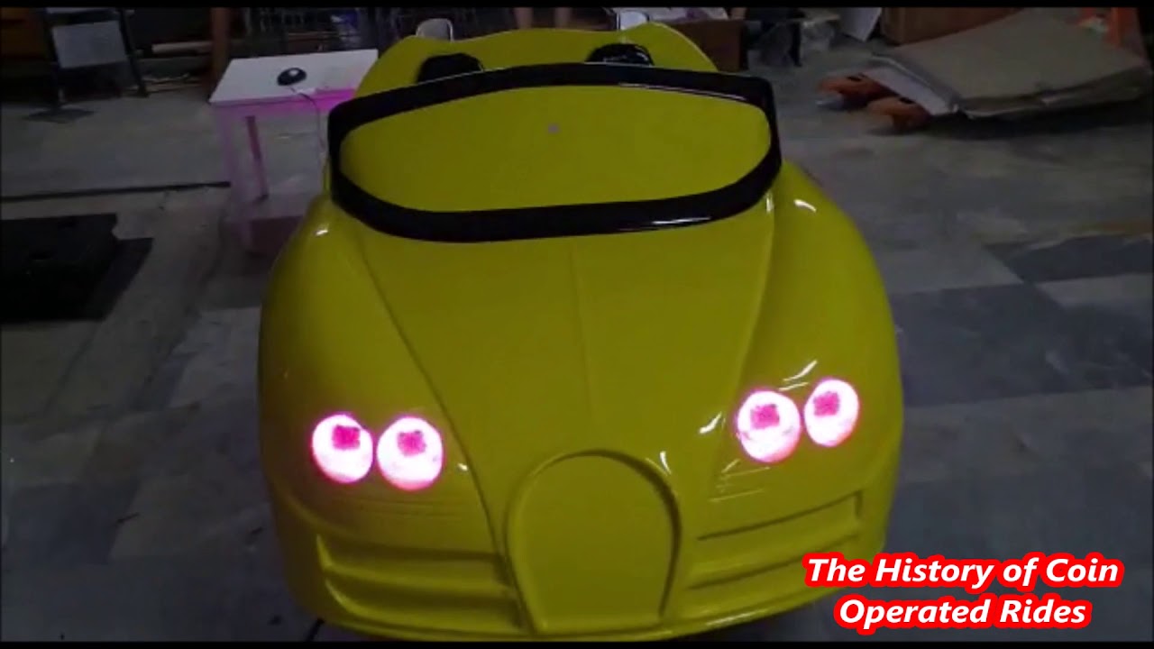 2020s Coin Operated Car Kiddie Ride - Spydero Interactive - YouTube