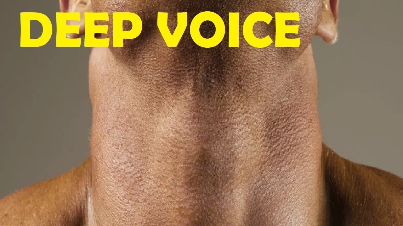 how to get a deeper voice at any age best exercises - YouTube