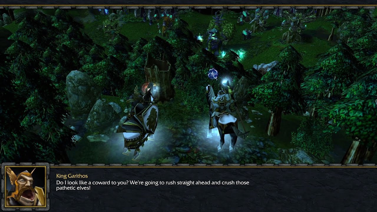 King Garithos invades Ashenvale to find a cure for Gilnean inhuman dogs ...