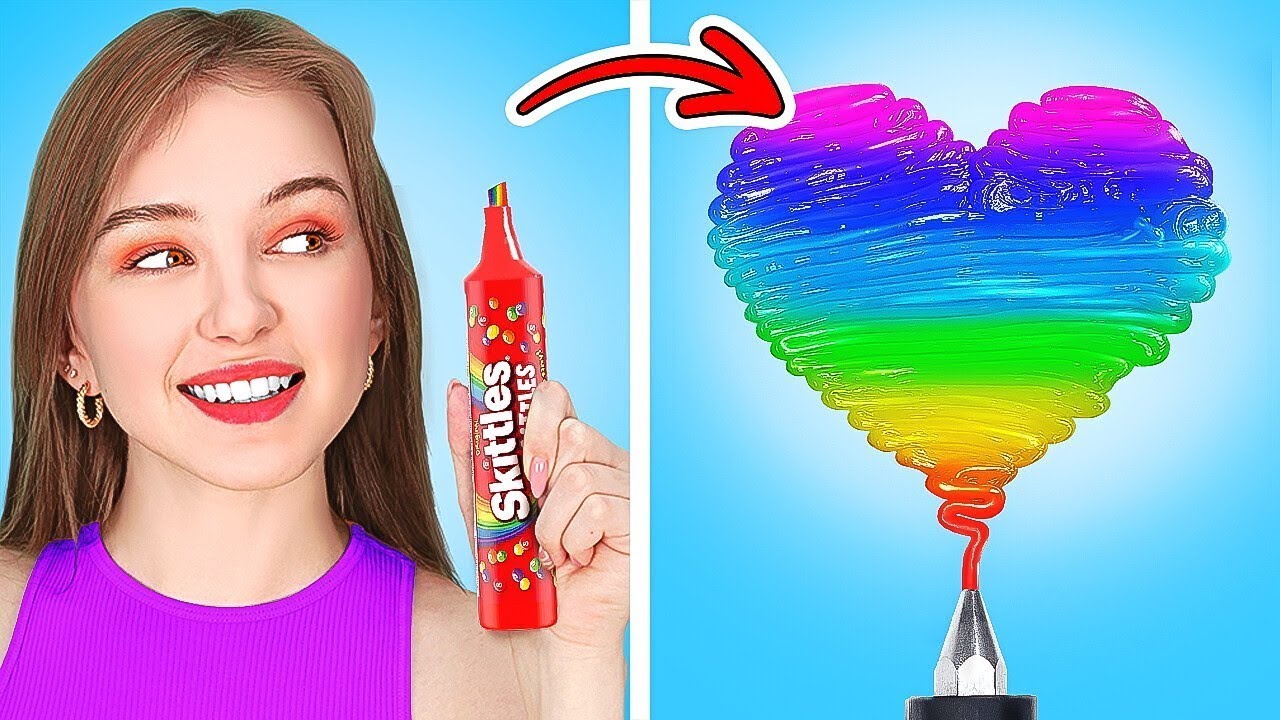 WOW : Upgrade Your Creativity! School & Art Hacks : Viral GADGETS from TikTok by 123 GO! - YouTube