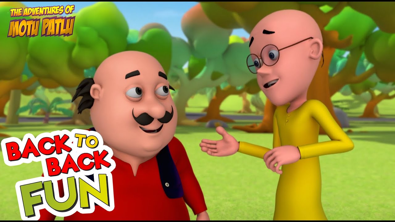 Motu Patlu Best Dost | 19 | Back To Back Fun | S04 | Cartoons For Kids ...