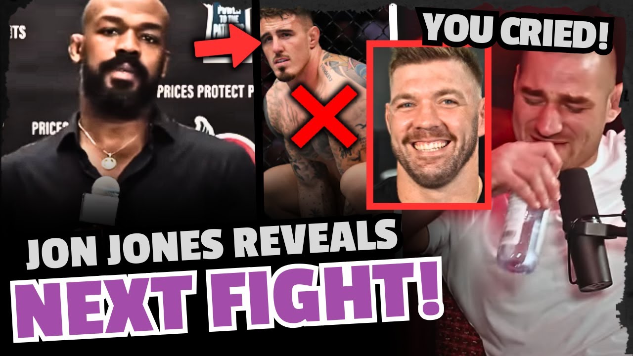 Jon Jones Says Next Fight NOT Tom Aspinall, Dricus Du Plessis MOCKS ...