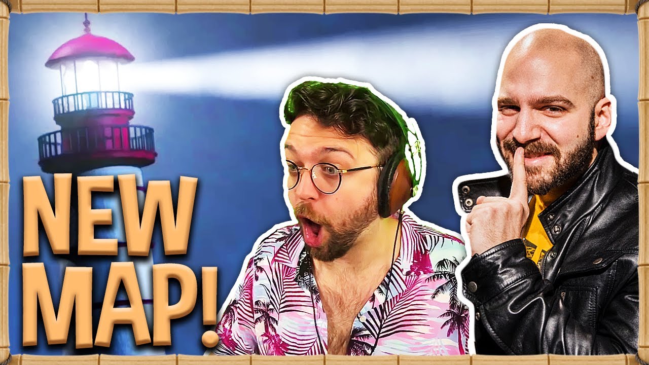 JEREMY SHOWED ME THE NEW PHASMO LIGHTHOUSE MAP!? - YouTube