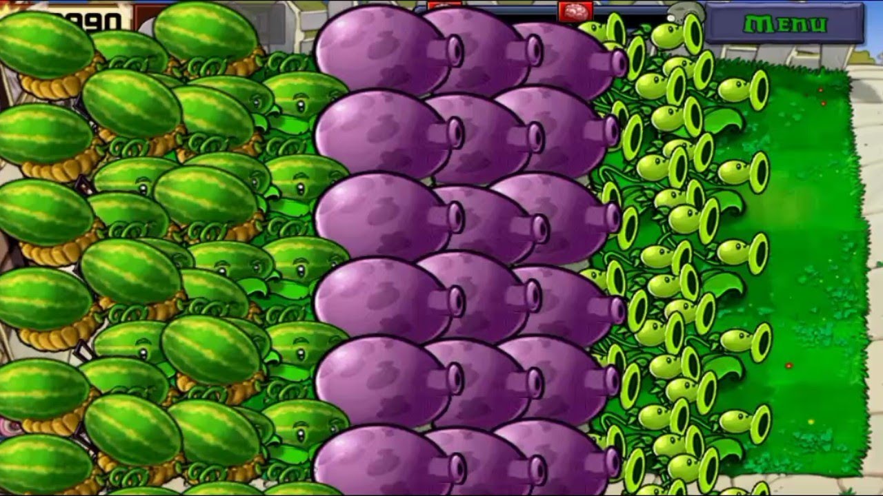 Pvz Hack | Giant Plants vs All Zombies Gameplay - YouTube