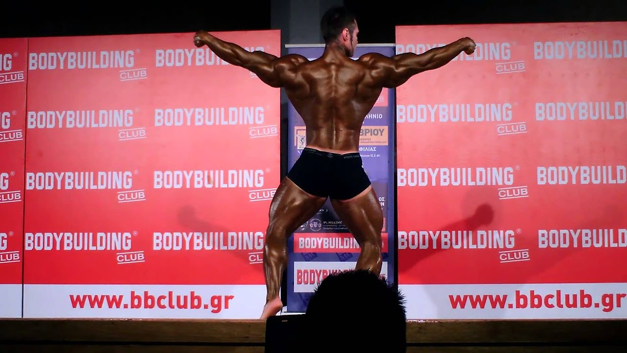 Péter Molnár - Guest poser at the NAC Greek Bodybuilding Cup 2015 - YouTube