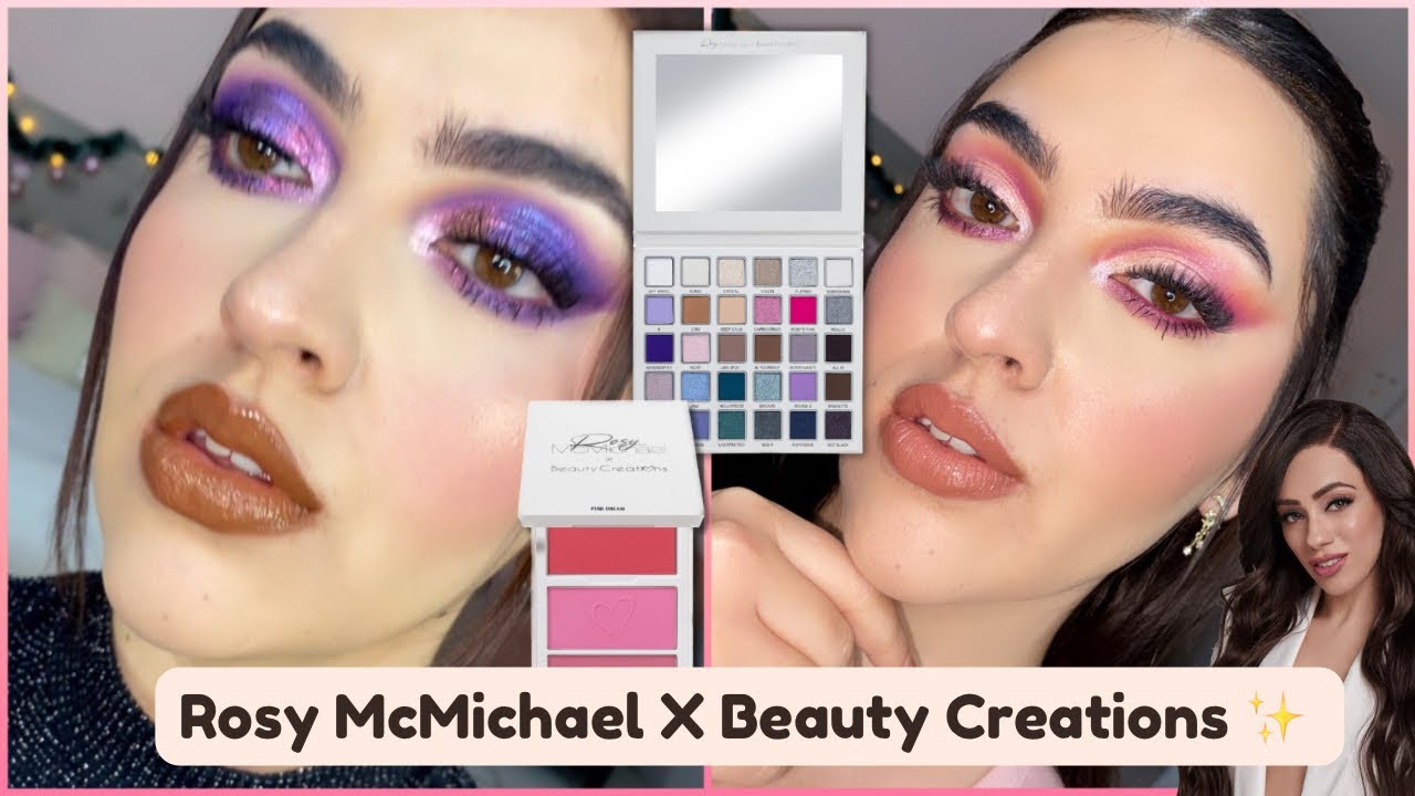 Rosy X Beauty Creations Vol II|3 Maquillajes + Opiniones|Dossier - YouTube