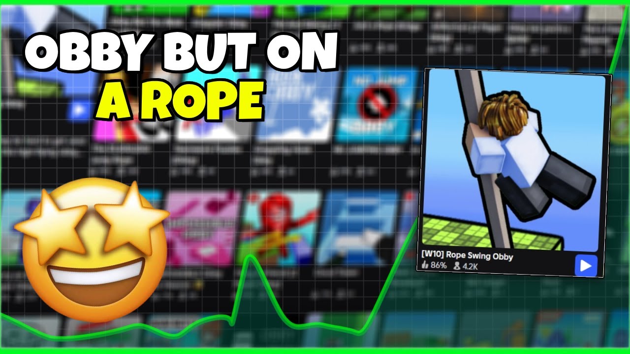 OBBY BUT ON ROPE!!! - YouTube