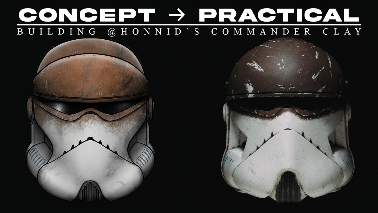 Building A Custom Clone Trooper (Honnid’s Commander Clay Build) - YouTube