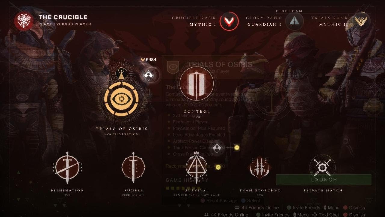 Destiny 2: dead game mode - YouTube