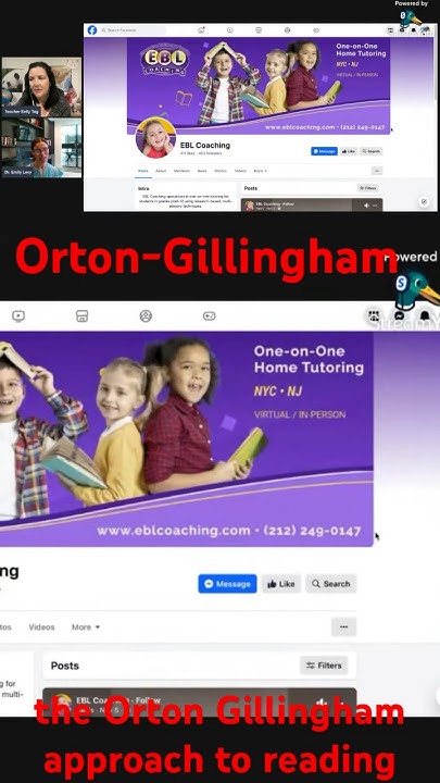 Orton-Gillingham Reading Approach - YouTube