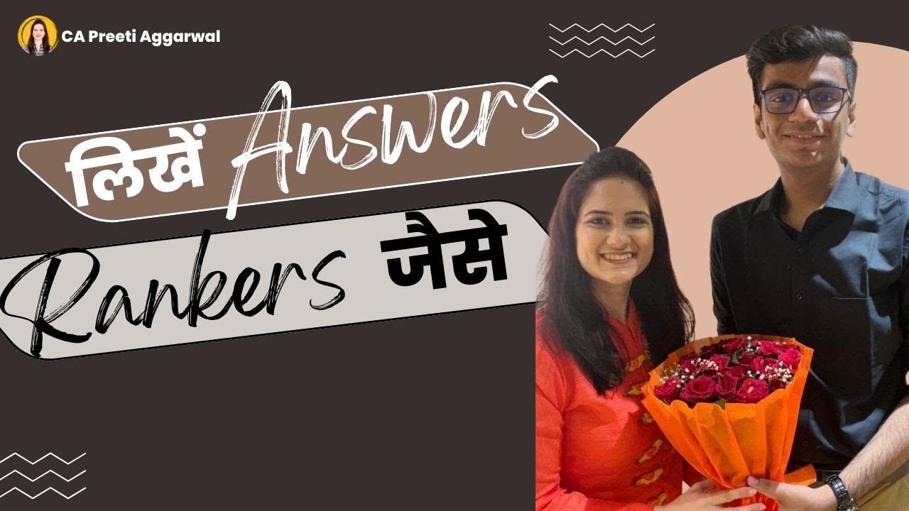 CA Inter Law Answer Sheet | Paper Review | CA Inter AIR 19 | CA Preeti ...