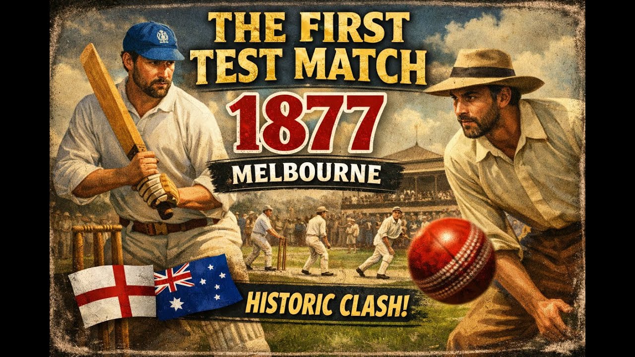 “1877: Australia vs the Empire” First Test Match at Melbourne - YouTube
