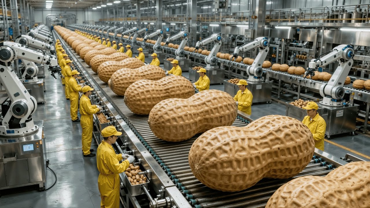 Inside the Peanut Factory – Million Dollar Products Made from Peanuts ...