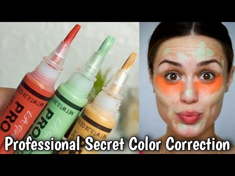 LA Girl Pro COLOR CORRECTORS / CONCEALERS Review and use