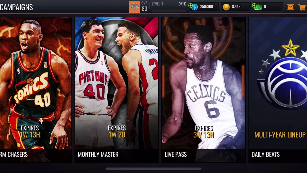 NBA LIVE MOBILE GAMEPLAY IOS IPHONE XR CAMPAIGN DRILLS 062120 - YouTube