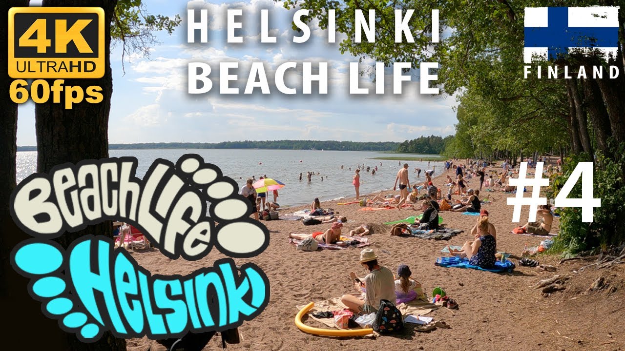 😎 BEACH LIFE 4# HELSINKI 🇫🇮 Join us for a Hot Tour of Seven Beaches in ...