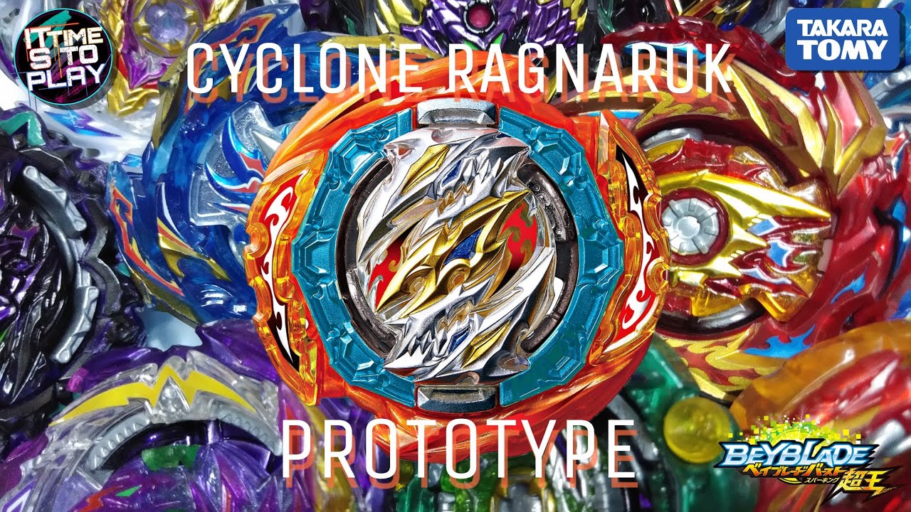 PROTOTYPE CYCLONE RAGNARUK VS SPARKING BEYBLADE | BEYBLADE BURST ...