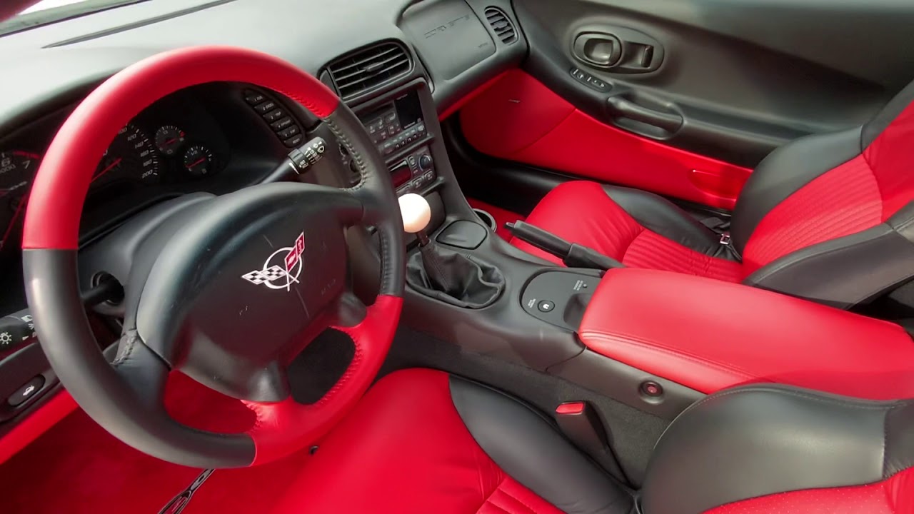 New C5Z acquisition! Speedway White/Mod Red, 3724 miles! - YouTube