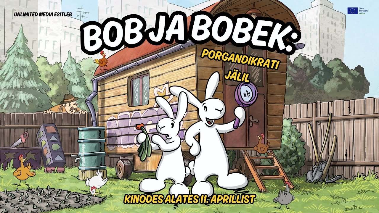 Uus lõbus kogupere animatsioon BOB JA BOBEK: PORGANDIKRATI JÄLIL | nüüd ...