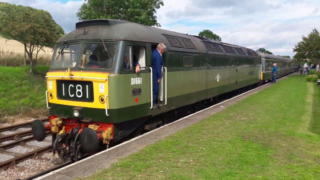 British Rail class 47 D1661 North Star - YouTube