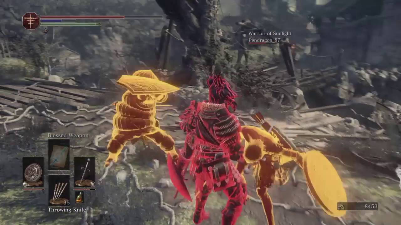 Mailbreaker PvP 4v1 Gank Spank - Dark Souls 3 Invasion PvP - YouTube