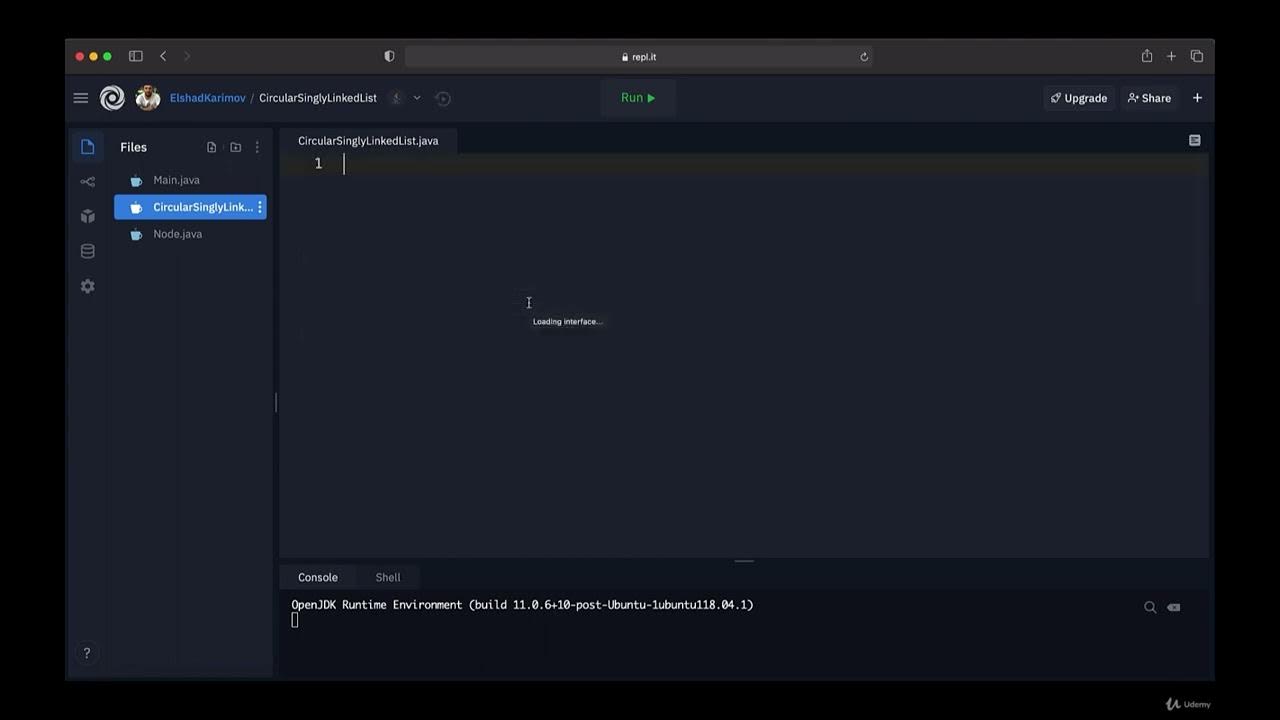001 Create Circular Singly Linked List - YouTube