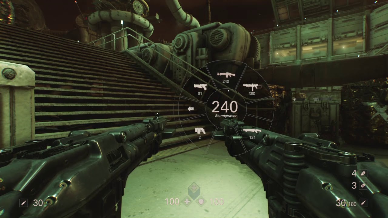 Wolfenstein® II: GUNSLINGER JOE'S KICKASS BOSS END - YouTube