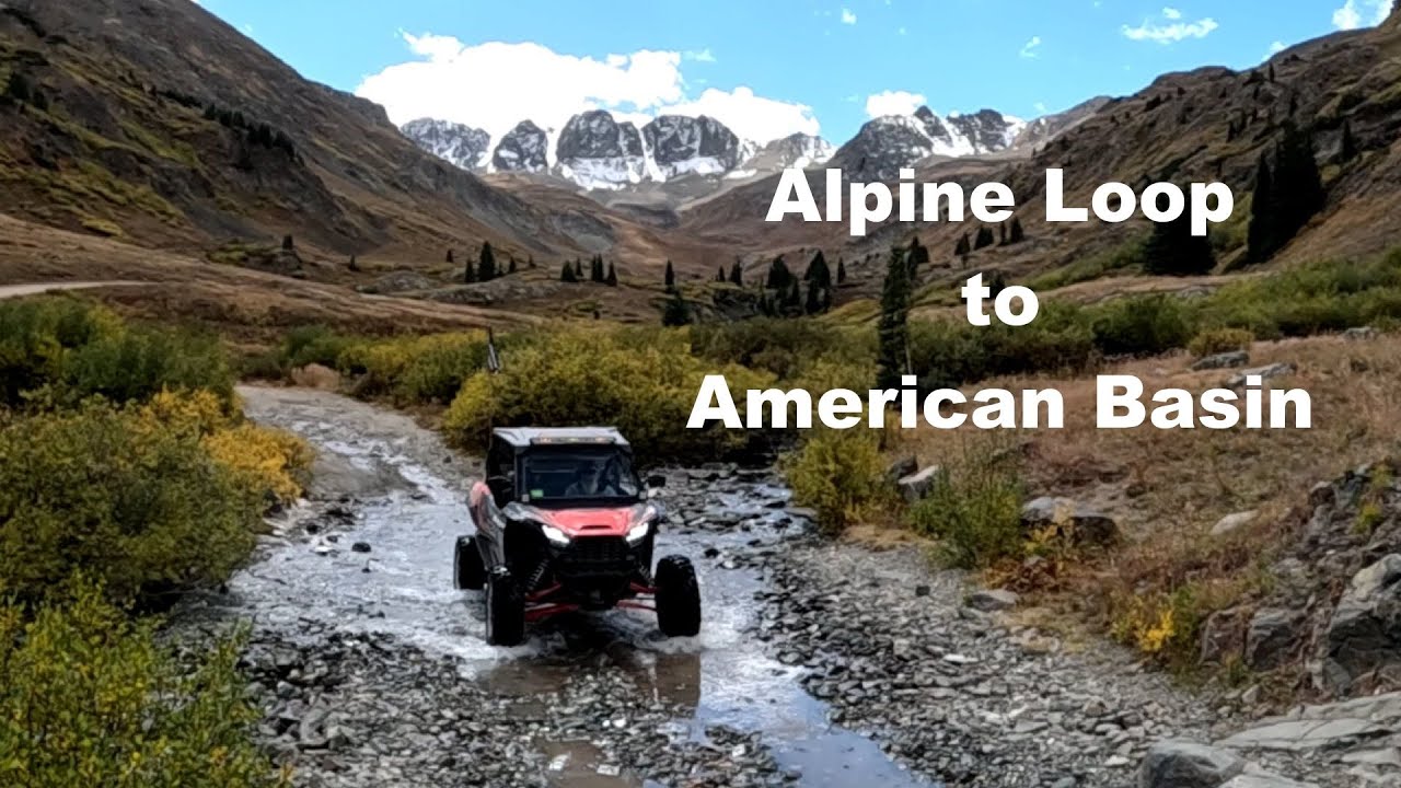 Alpine Loop to American Basin ride - YouTube