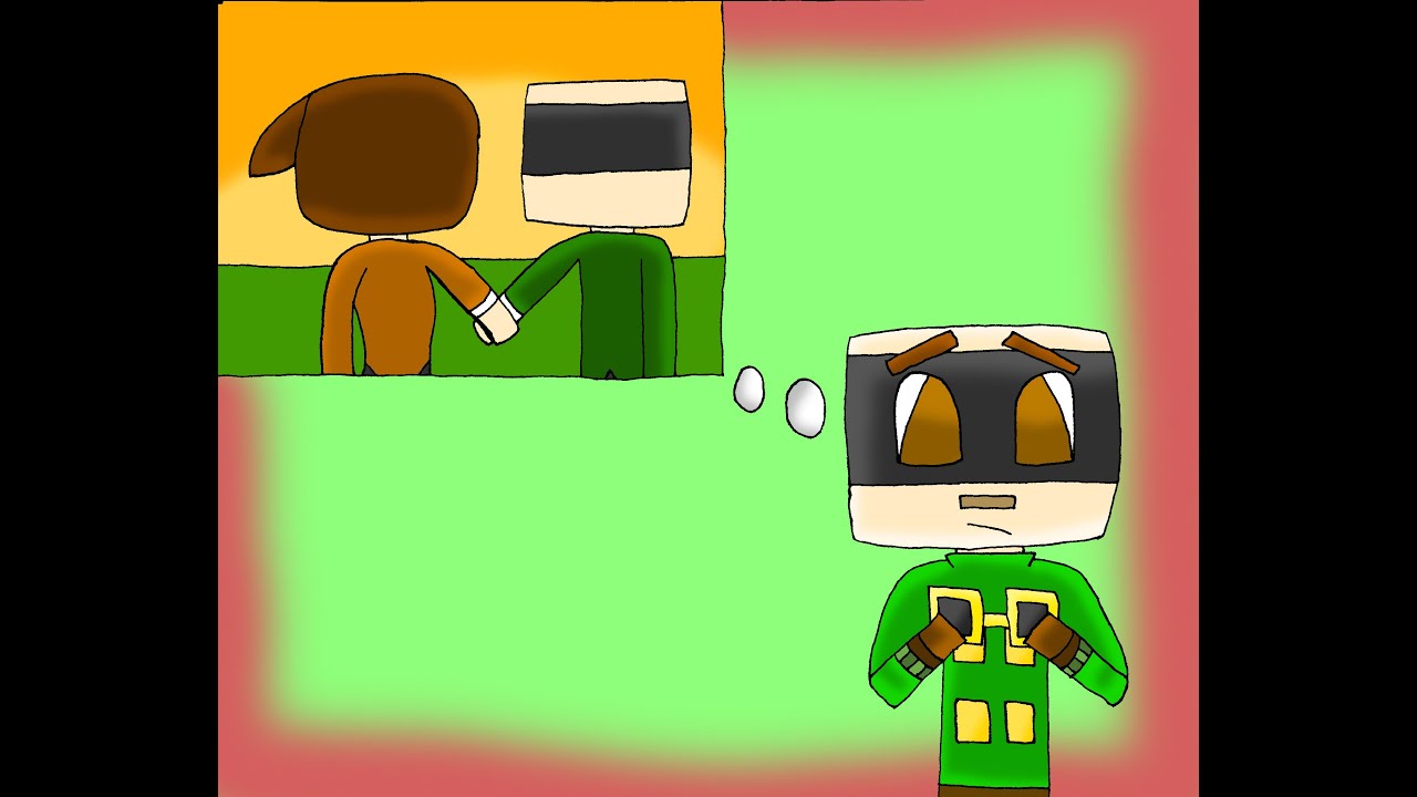 Speed Art - I Miss Those Times... (Minecraft: Story Mode Speed Art ...