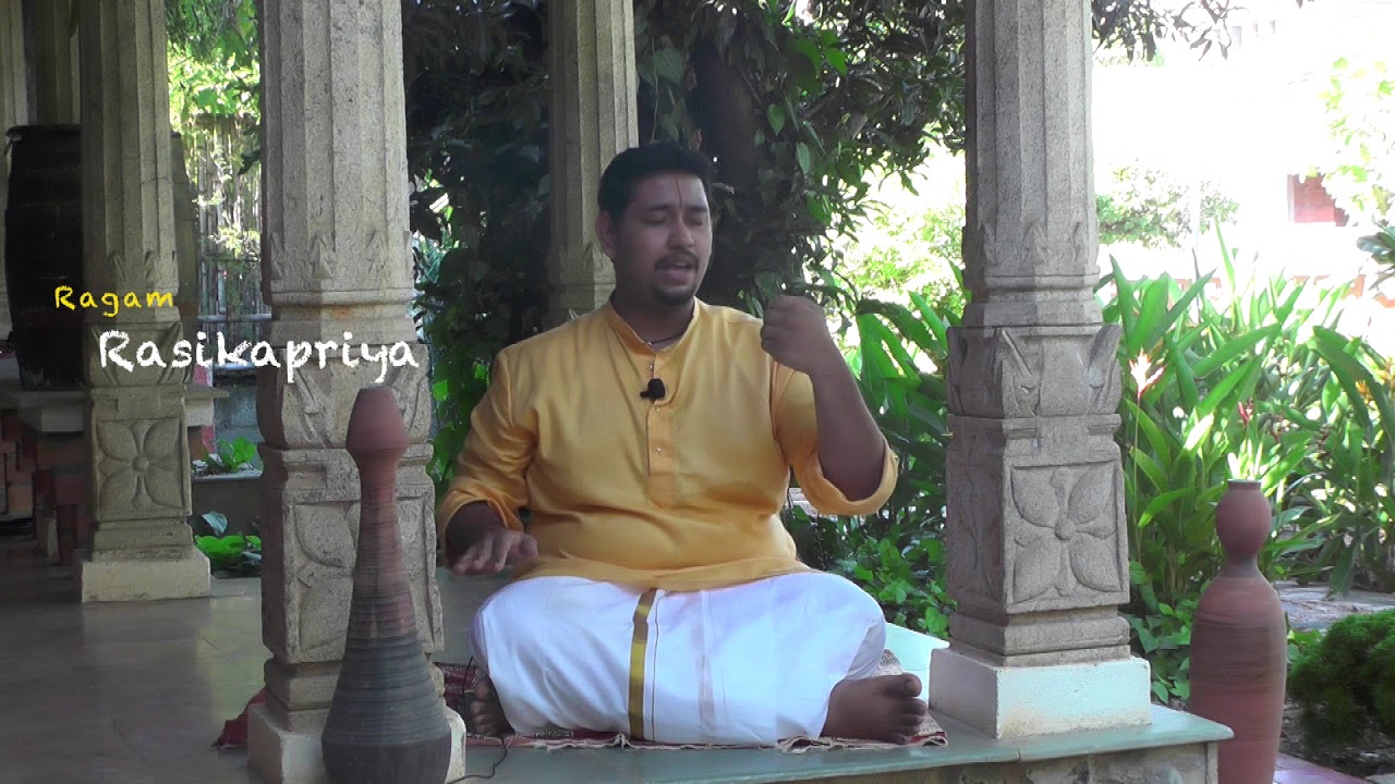 Ravikiran's Rasikapriya raga raskipriye | Rasikapriya | R P Shravan ...